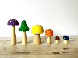 Mushroom Land Color Sorting Activity | WonderBaby.org