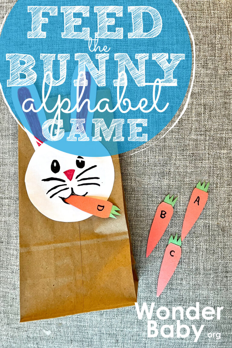 Feed the Bunny Alphabet Game | WonderBaby.org